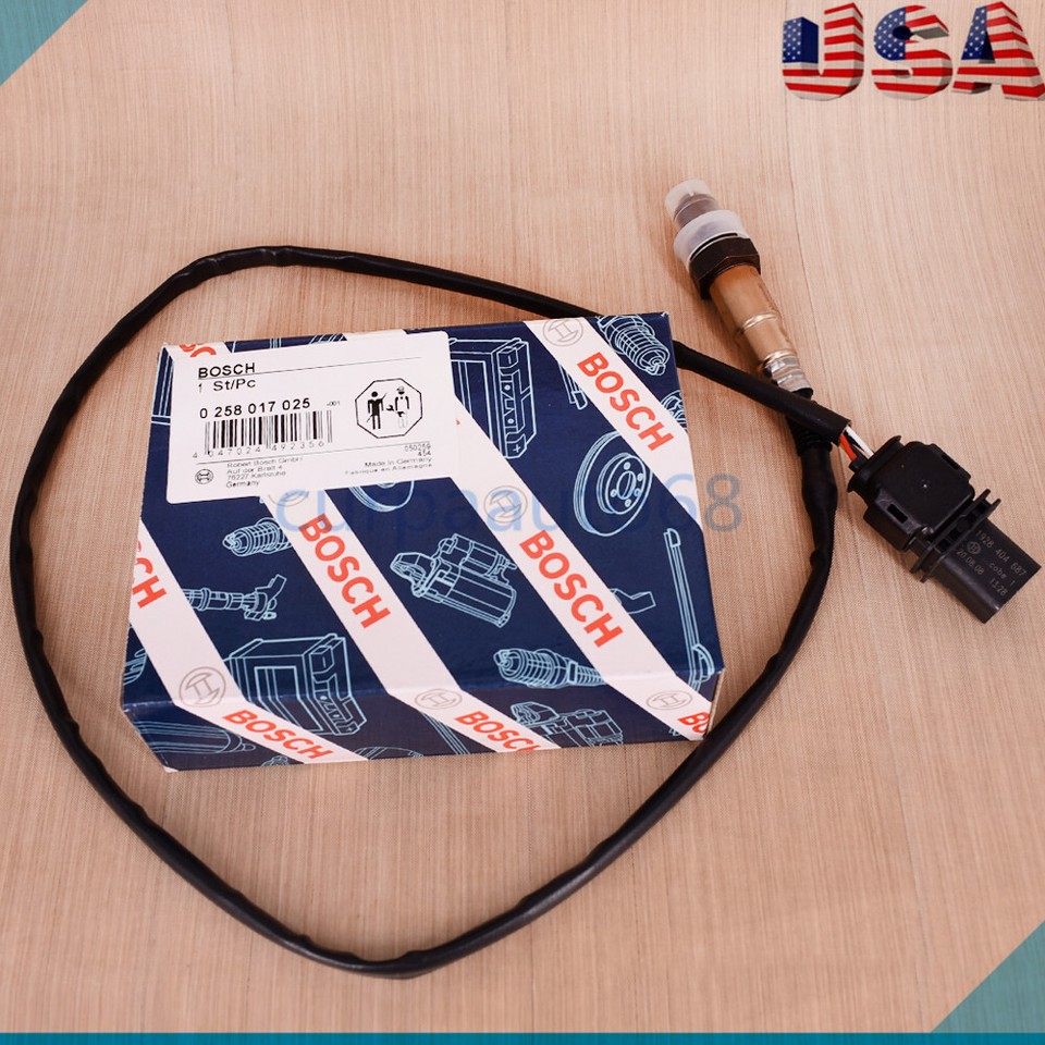 Bosch 0258017025 LSU 4.9 Lambda Wide Band O2 Oxygen Sensor Fits AEM 30 ...