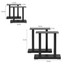 Pair of Metal Steel Legs Industrial Style Base Frame For Dining Table ...