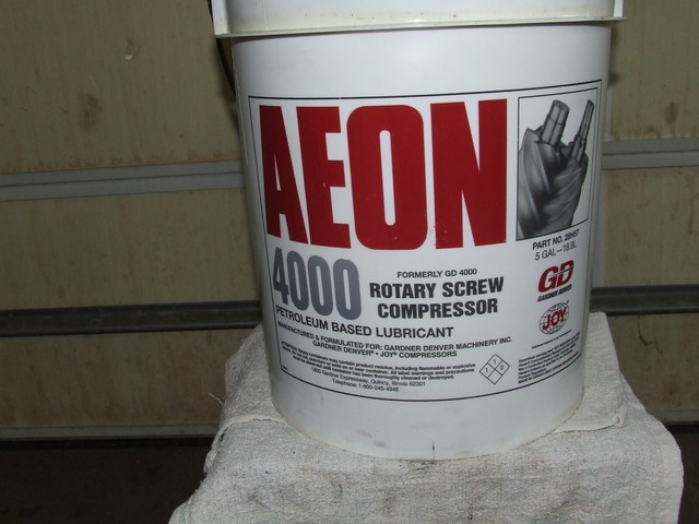 Gardner Denver Aeon 9000SP Air Compressor Oil - 5 Gal for sale online ...