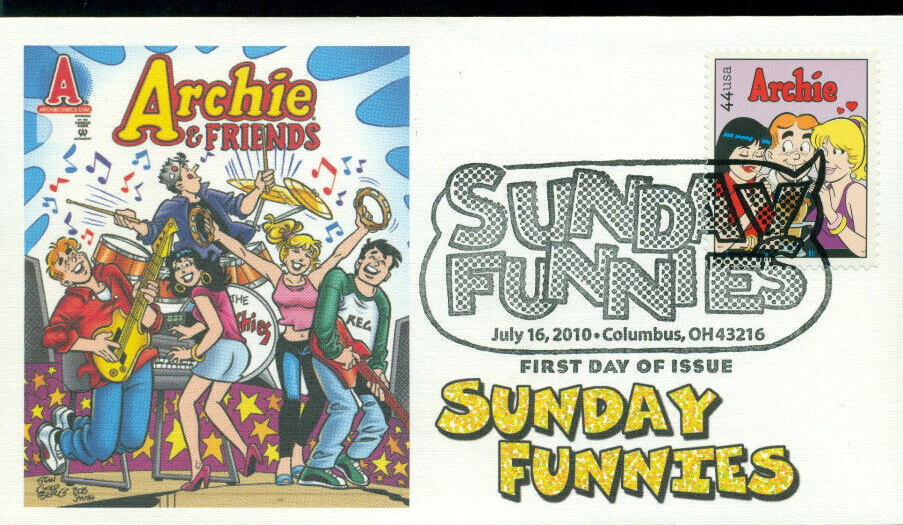 2010 First Day of Issue - Postage Stamp honoring Archie - Fleetwood | eBay