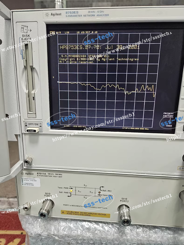 AGILENT (HP) 8753ES NETWORK ANALYZER 30 kHz-6 GHz Used Tested#prpr | eBay