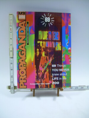 U2 World Service Magazine * Propaganda 17 * Winter 1992 / 3 UK Band ...