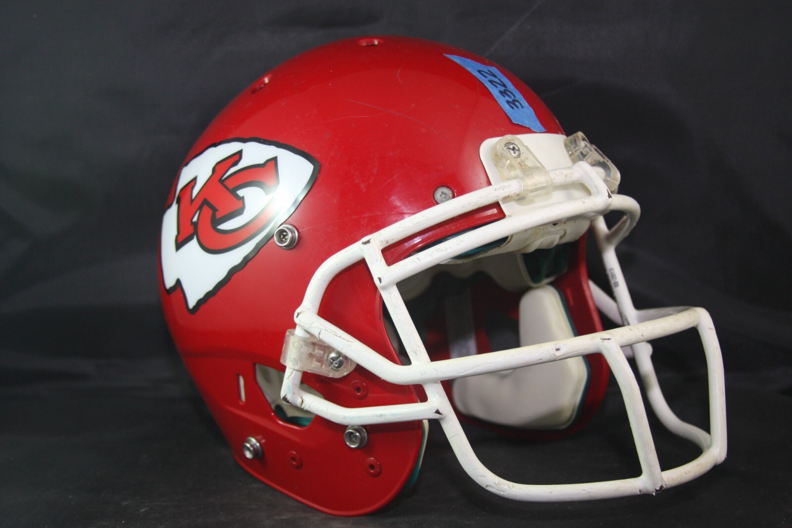 vtg 2012 Schutt XP Kansas City Chiefs Display Football Helmet ROPO-SW ...