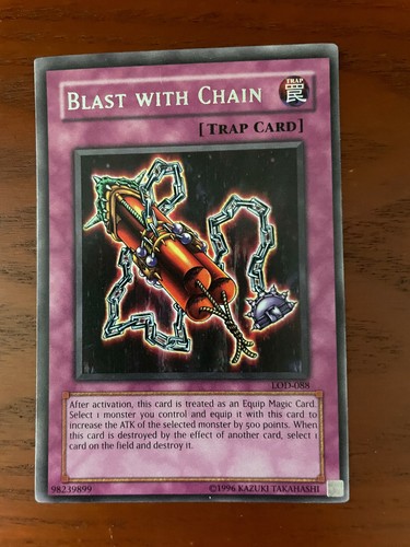 Yugioh Blast With Chain SINGLE USED COND SEE PHOTO | eBay