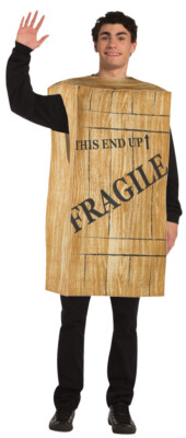 Fragile Crate Costume Adult - Rasta Imposta | eBay