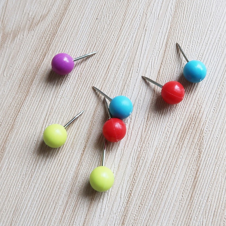 100 Pcs/Box Sewing Pin Cushion Accessories Beginner Needle Craft ...