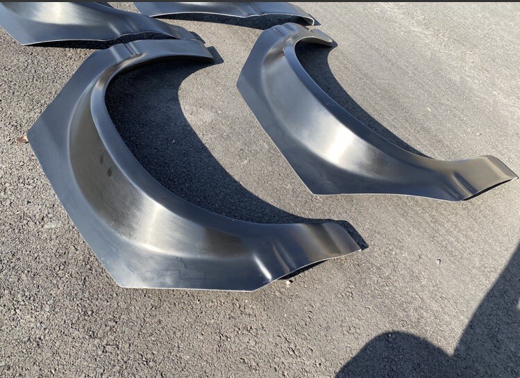 1979-1993 Mustang Fox Body Flares Wide Body REAR PAIR | eBay