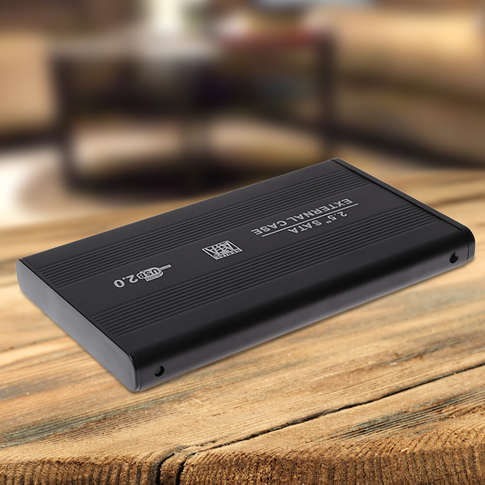 External 3TB Drive HDD Mobile Disk Box USB 2.0 Portable Laptop SATA 2.5 ...