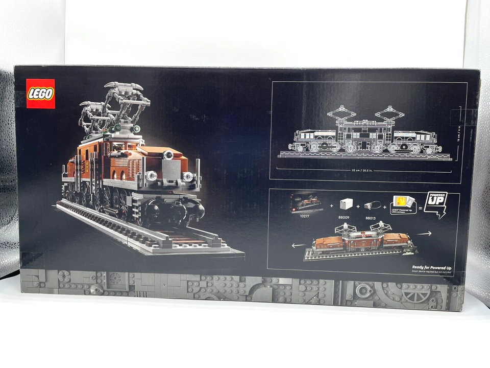 LEGO Creator Expert Icons Crocodile Locomotive 10277 (1271 pcs) New ...