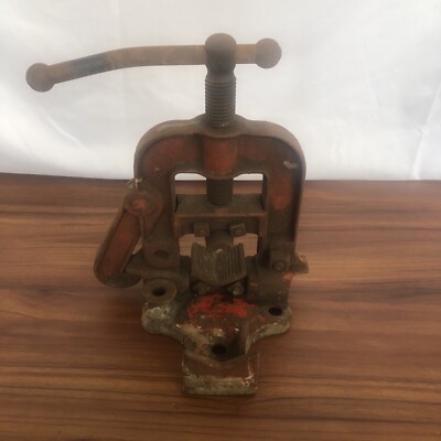 Vintage Ridgid Pipe Vise B-Y-2-1/2 Pipe Vise / Clamp | eBay