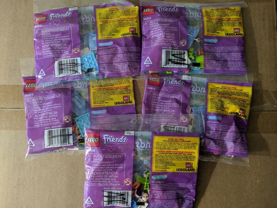 Lot of 5x LEGO Friends 30410 Mia's Water Fun (Polybag) | eBay