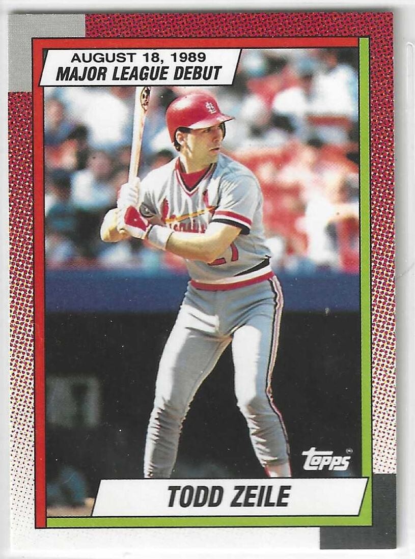 1990 Topps Debut '89 #150 Todd Zeile St. Louis Cardinals | eBay