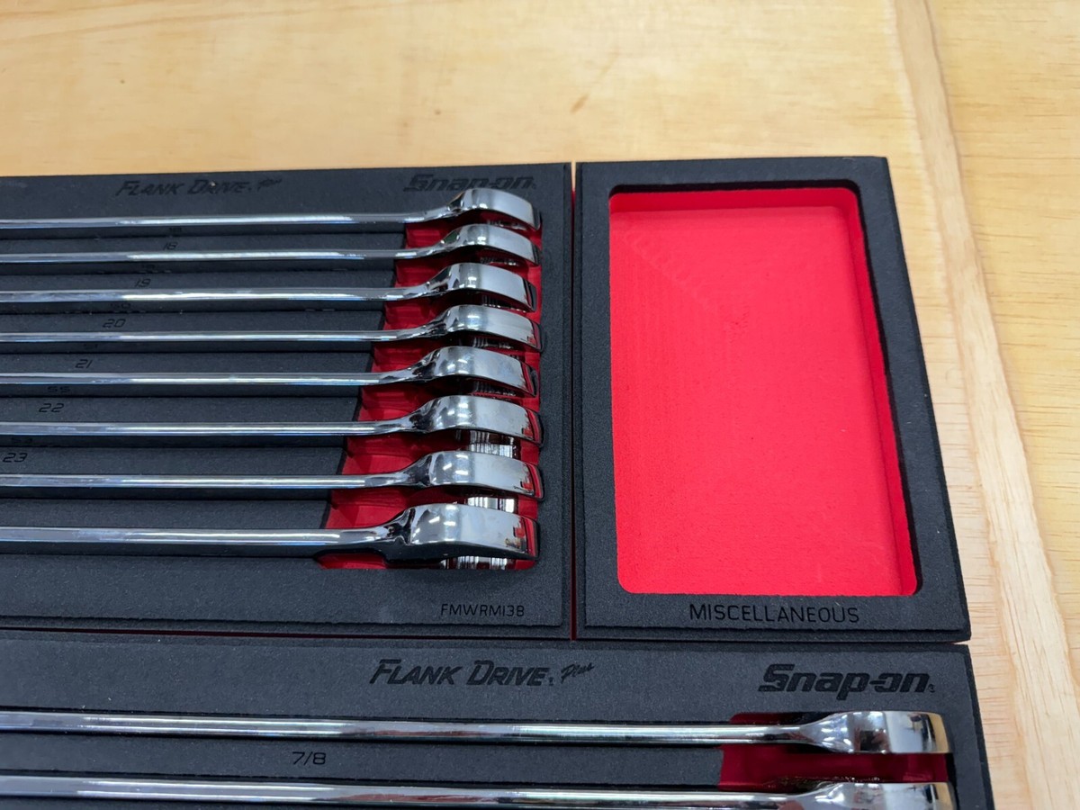 Snap On Combination Wrench Set Metric