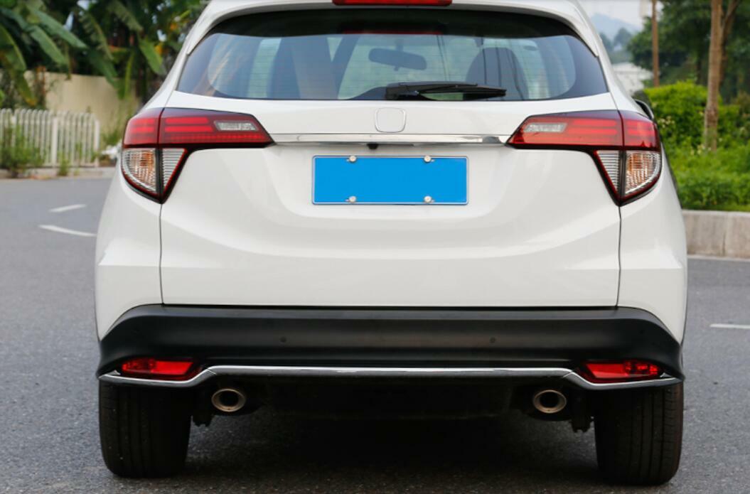 Chrome Car Rear Bumper Cover Trim Strip For Honda HR-V HRV 2019-2020 ...