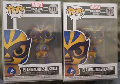 wolverine lucha libre pop vinyl x2 with protectors | eBay