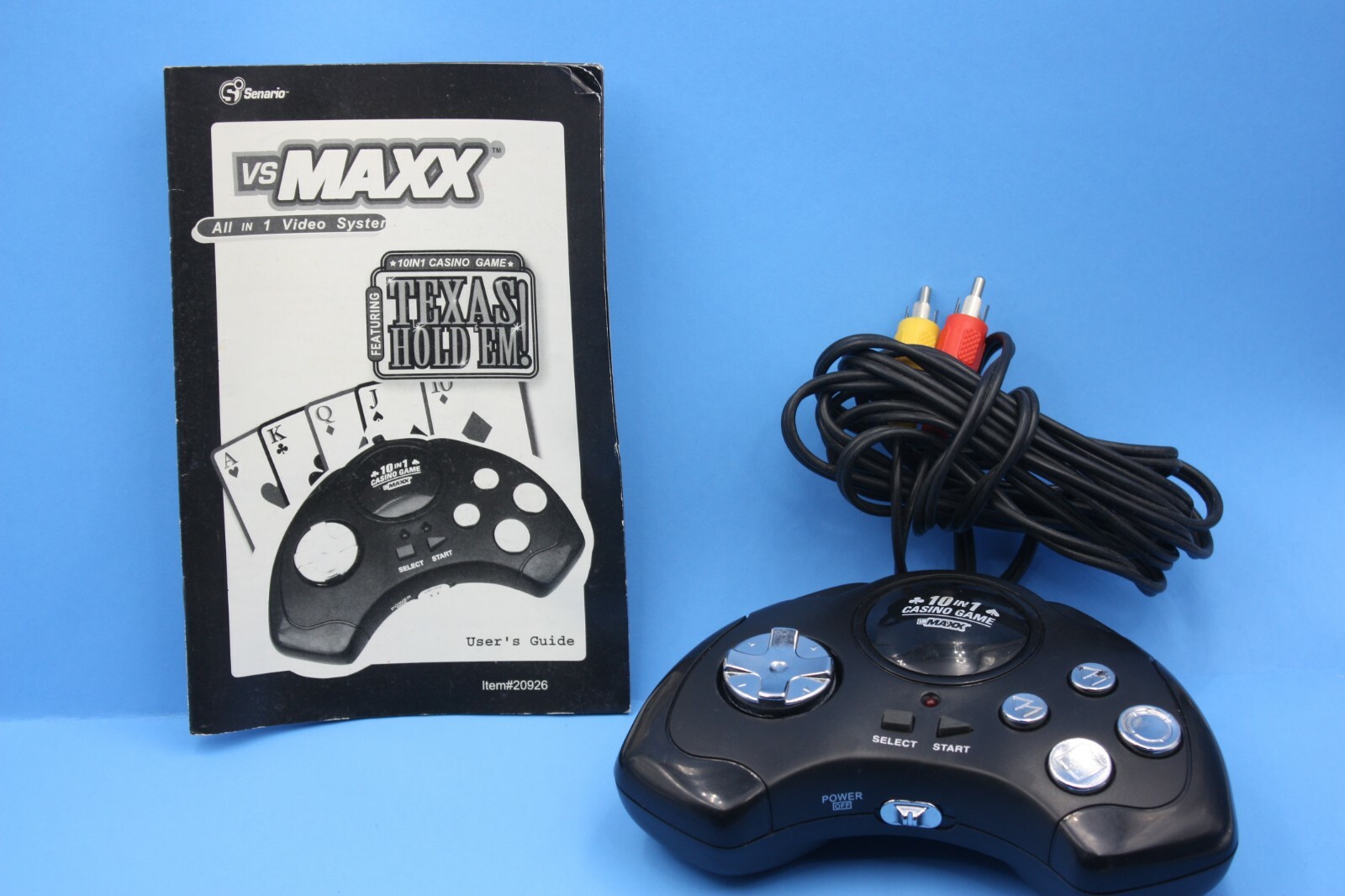 Senario VSMax 10 in 1 Plug & Play Electronic Casino Video Game ...