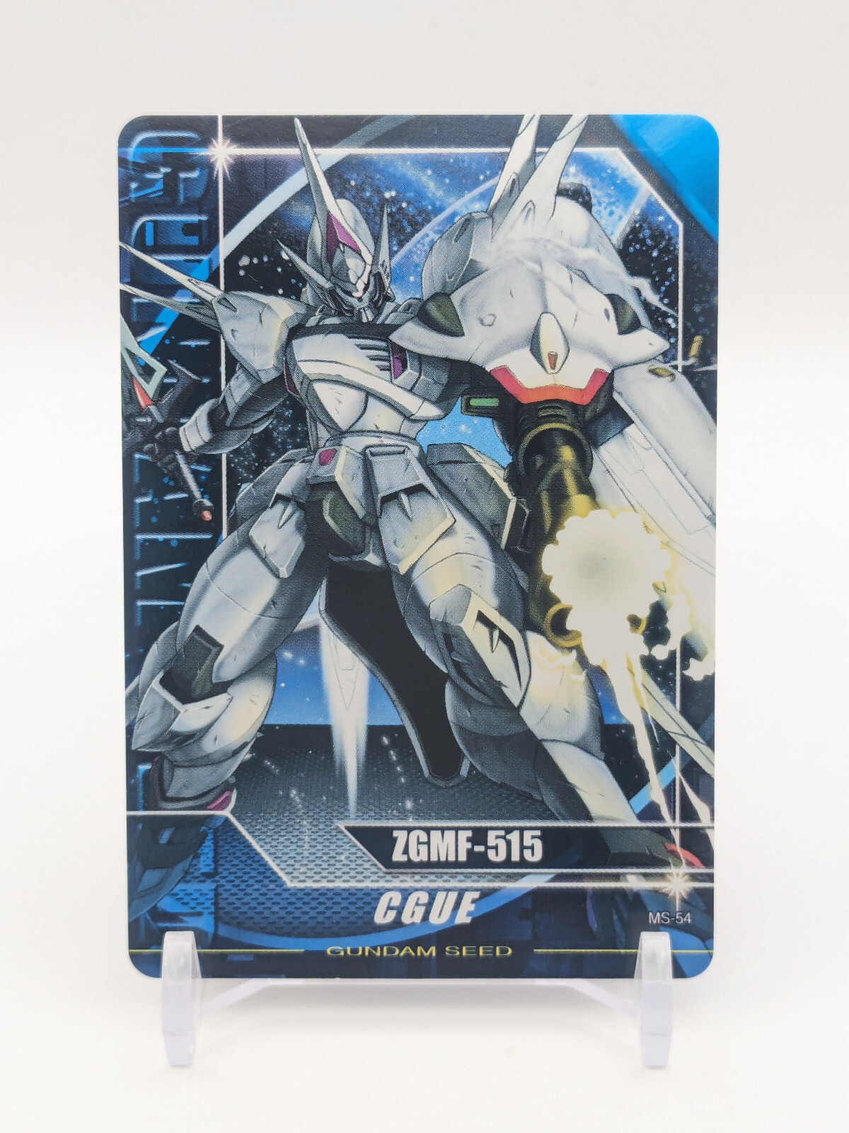 CGUE ZGMF-515 MS-54 GUNDAM SEED Carddass Card BANDAI 2003 TCG Japanese ...