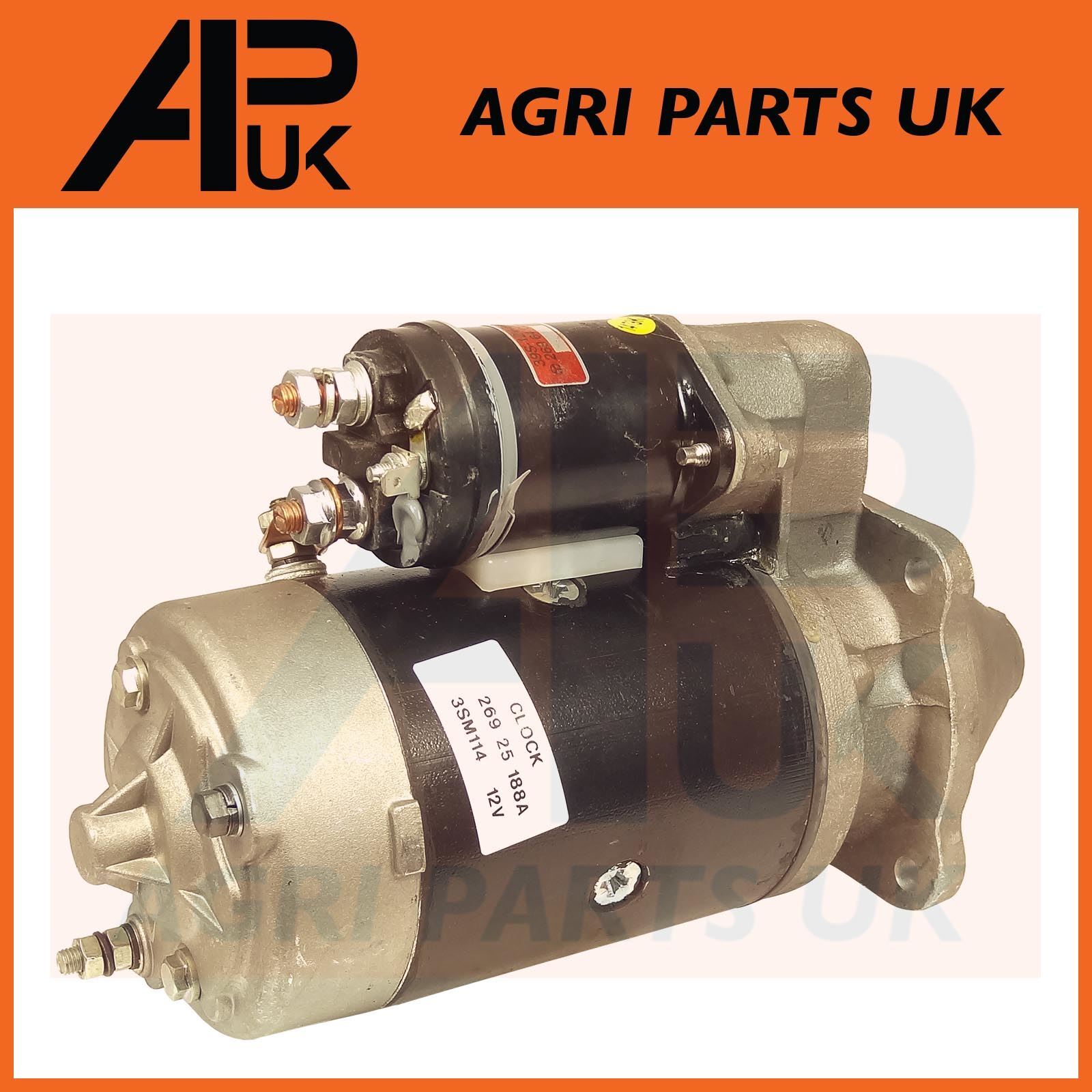 12V Starter Motor 2KW for Case International 3434 B275 B414 B434 ...