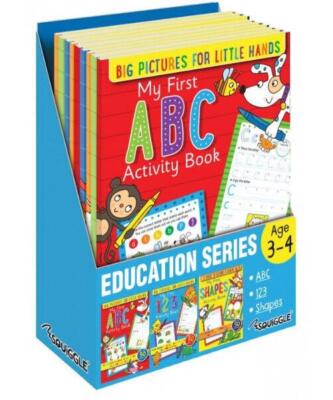 3 X My First ABC/123/Shapes Activity Books | eBay UK