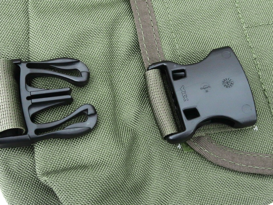 Paraclete Chemical Gas Mask Pouch Bag Pocket Smoke Green Early USA Made ...