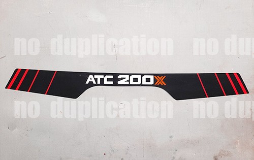 1985 85' 200x ATC decal for OEM Fender sticker graphic 3 wheeler trike ...