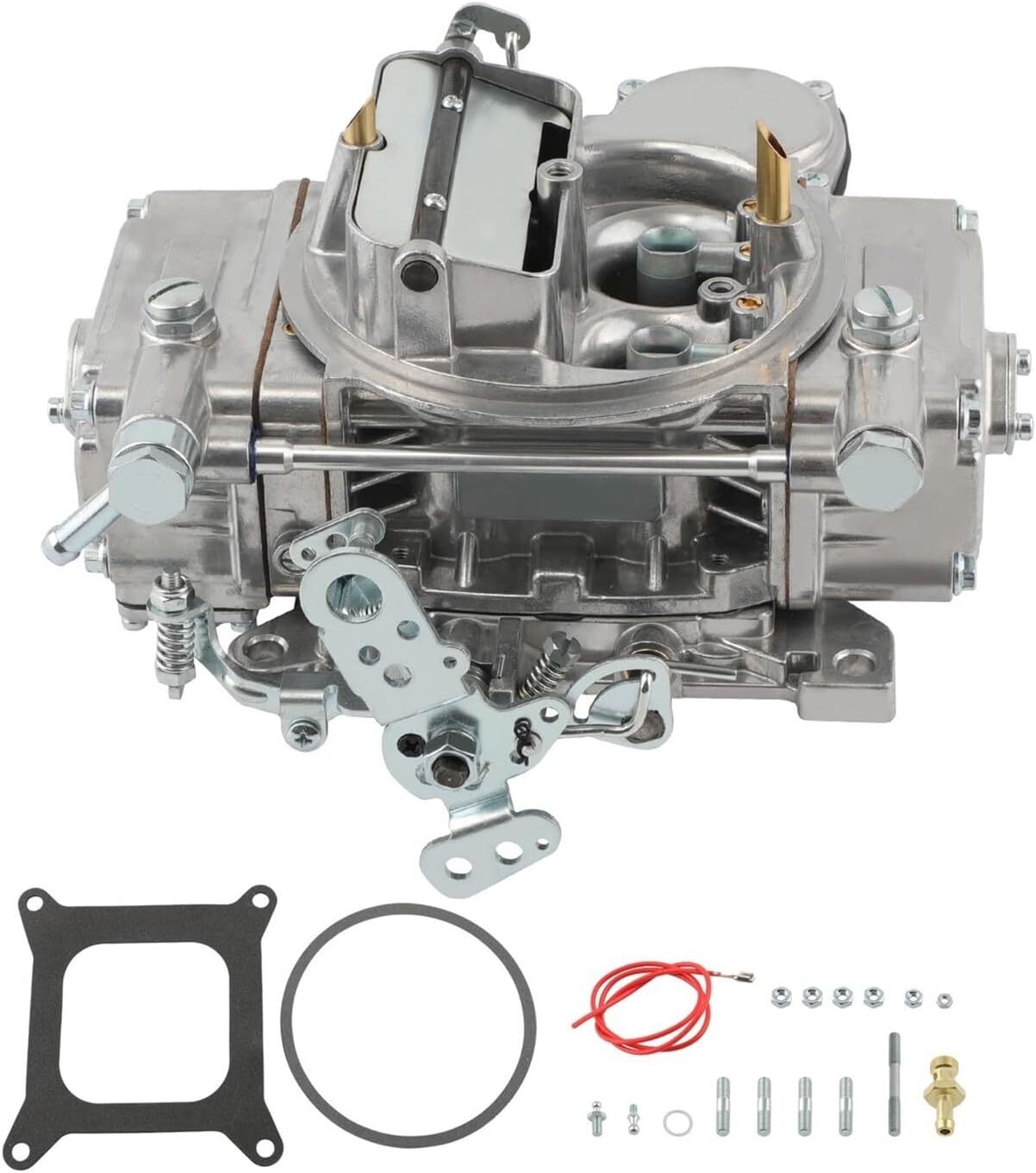 For Holley 4160 600 CFM 4 Barrel Carburetor Electric Choke 0-80457S FR ...