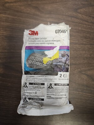 3M 07046 Organic Vapor Cartridge | 2-pack | Aftermarket Branded | Open ...