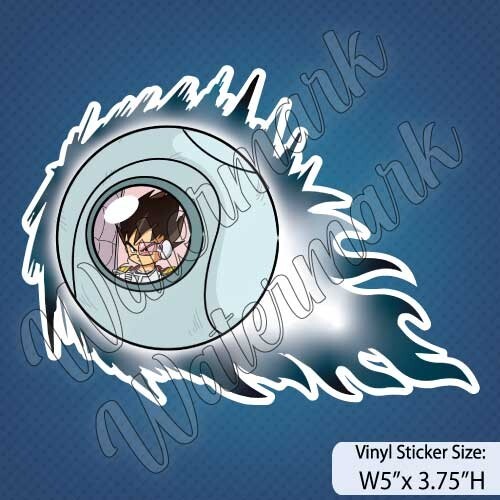 Dragon_Ball_V18_Vegeta_Saiyan_Pod_Attack_Ball_Decal_Sticker | eBay
