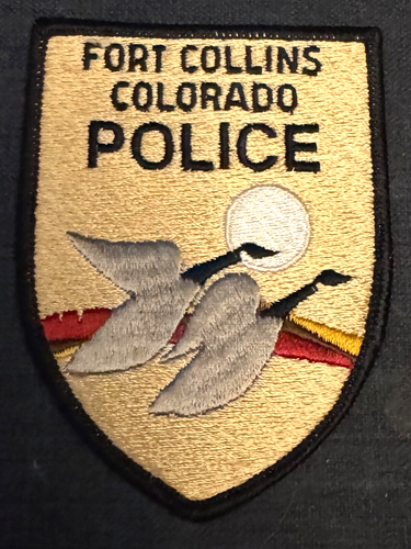 Fort Collins CO Colorado Police Patch Vintage Unsewn | eBay