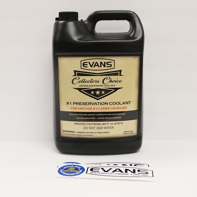 Evans Collectors Choice Waterless Coolant EC31001 W/ Decals | eBay