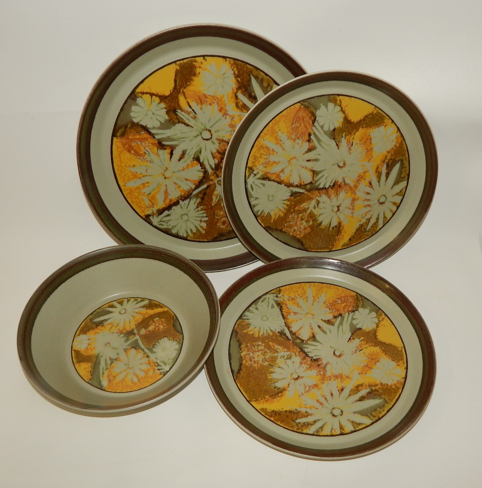 Vintage 1970s Mikasa Stoneware Non Native American Indian Summer Dish ...