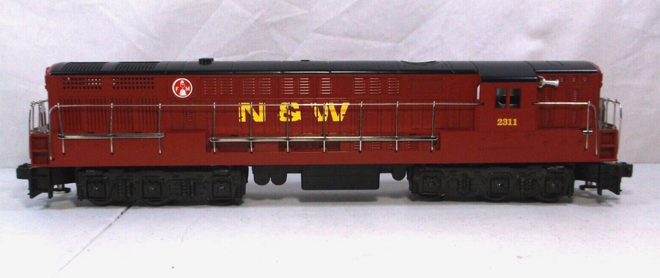 O gauge Williams N&W FM Trainmaster diesel engine in original box (lot ...