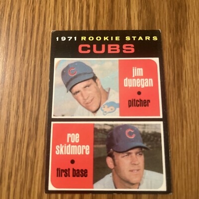 1971 Topps Chicago Cubs Rookie Stars 121 Free Shipping | eBay
