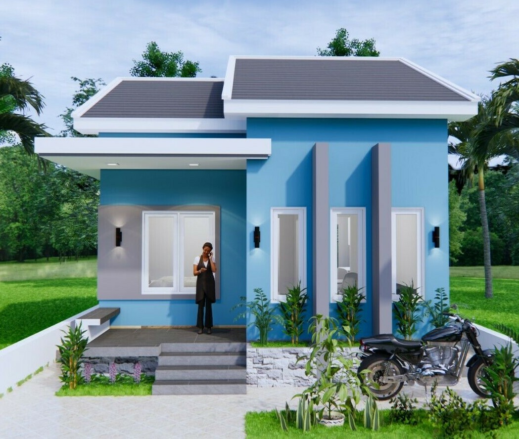 2 Bedroom Small House Design