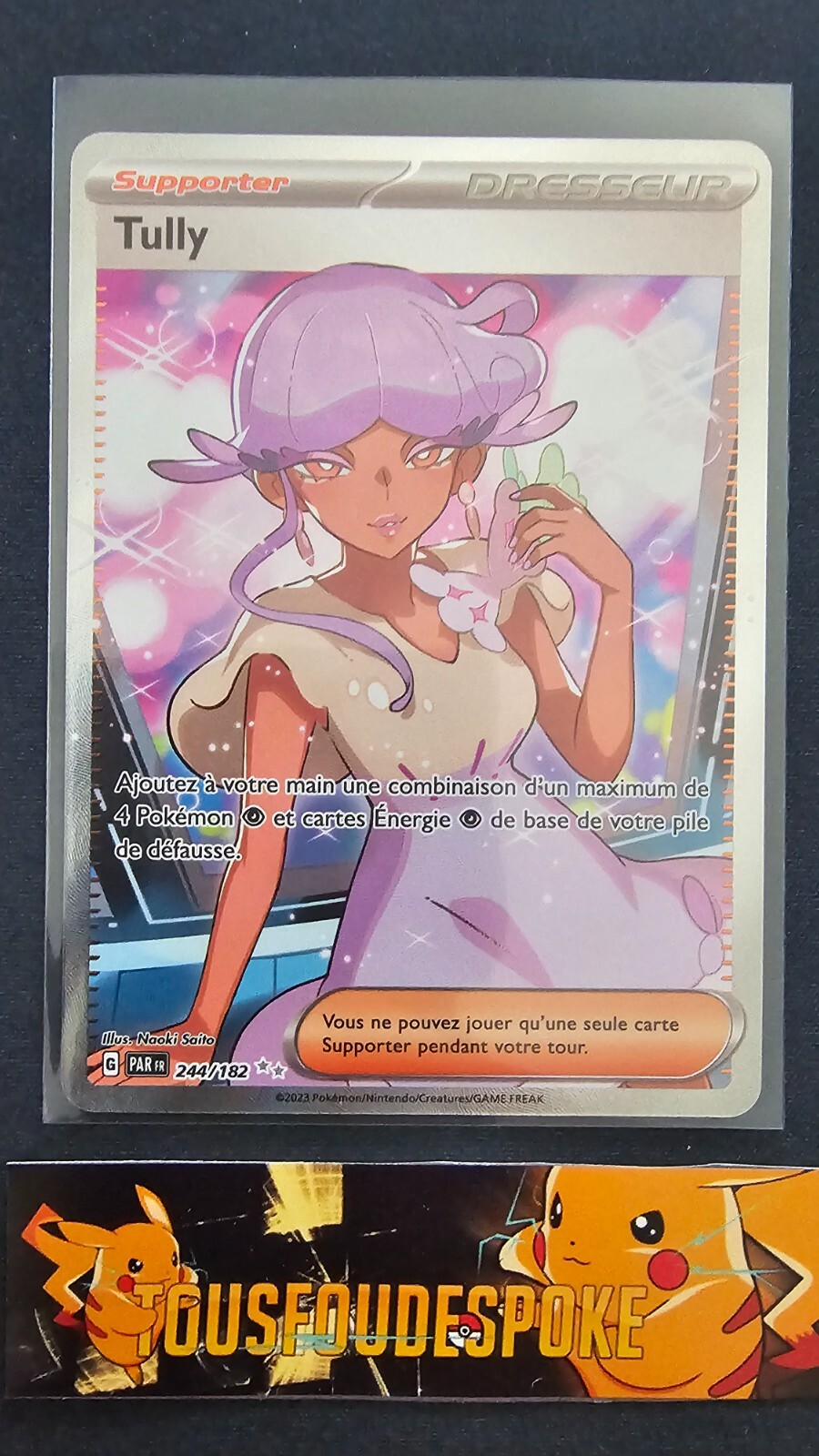 TULLY FULL ART 244/182 HOLO - NEUF - CARTE POKEMON | eBay