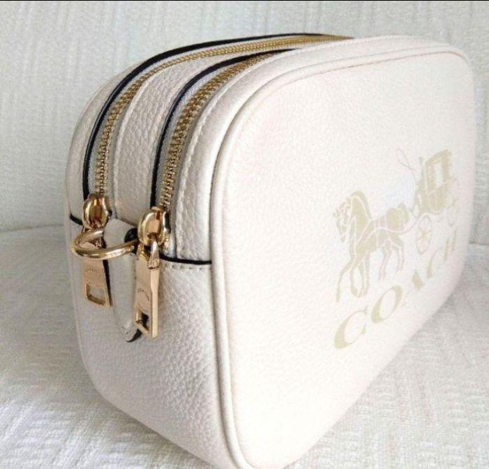 Coach Jess Horse And Carriage Shoulder-Bag Leather No… - Gem