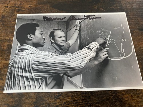 BARRY SWITZER Hand Signed Autograph 4X6 Photo -- DALLAS COWBOYS COACH ...