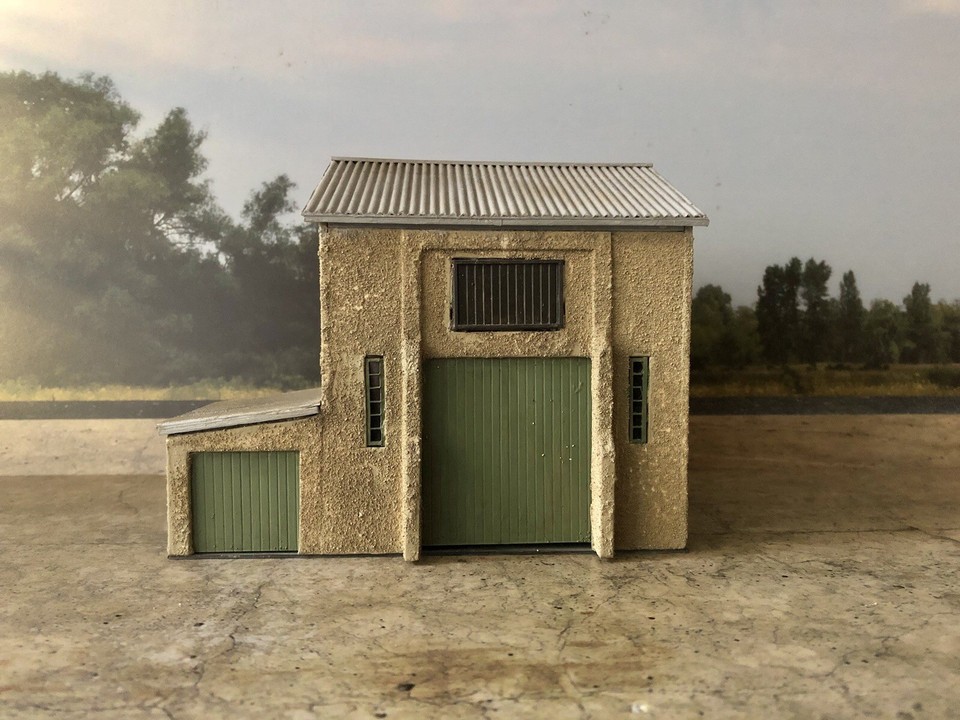 1:72 Scale Built And Painted RAF Building For An Airfield Diorama | eBay UK