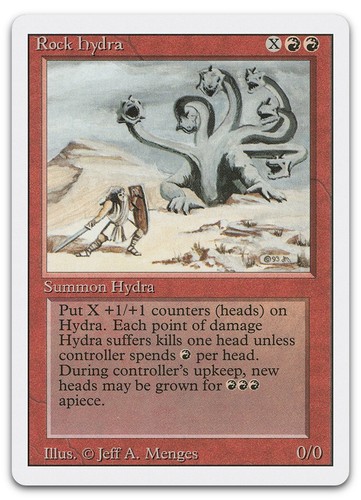 Rock Hydra (NM) Revised Edition 3ED Magic MTG | eBay