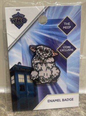 Doctor Who Exclusive Beep The Meep Titan Pin Badge Store Exclusive Sold ...