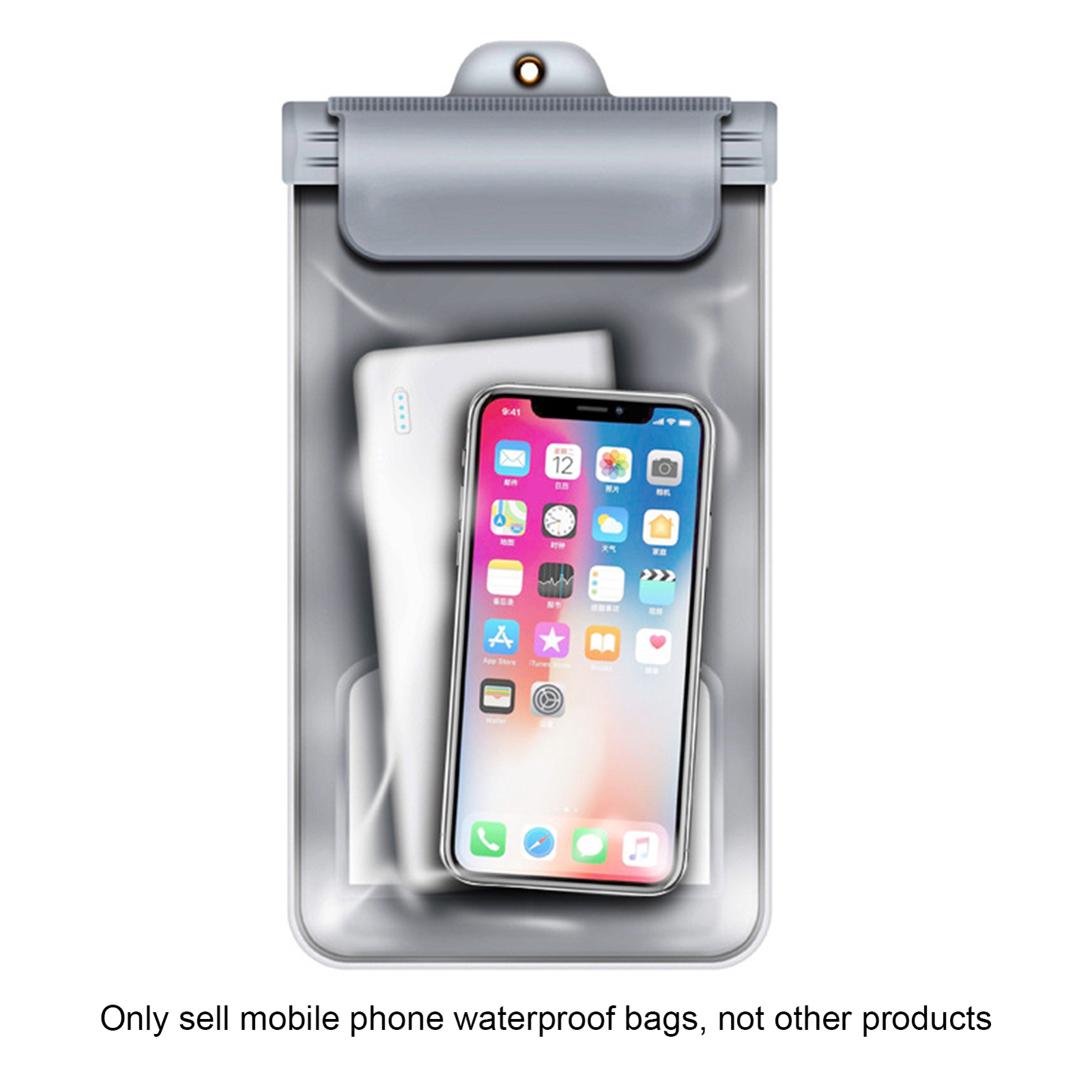 1 Set Phone Waterproof Bag Touchscreen Protect Phone Rainproof Mobile ...