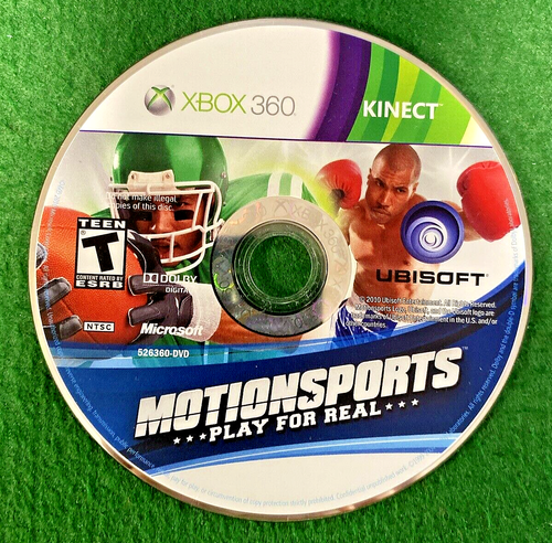 Motion Sports Play For Real Game Microsoft Xbox 360 Kinect Disc Only | eBay