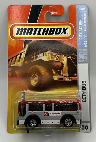 2008 Matchbox City Action 6/12 City Bus #50 | eBay