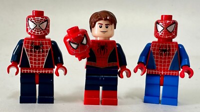 spd001 spd028 sh892 Lego Marvel 76261 3x Tobey Maguire Spider-Man ...