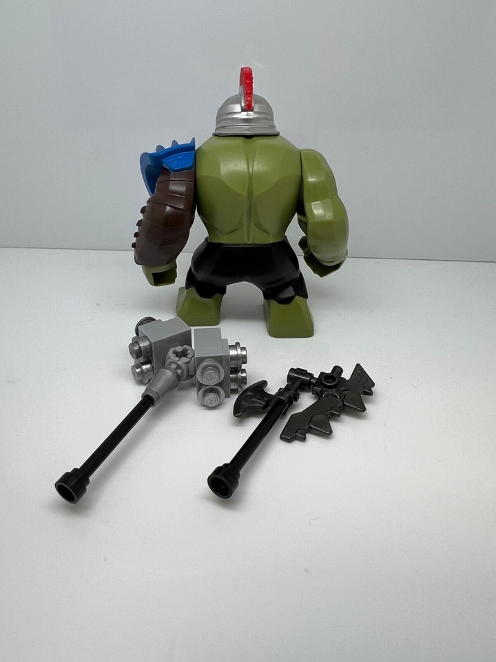Lego Ragnarok Hulk - Giant, Black Pants, Helmet Large Figure | eBay