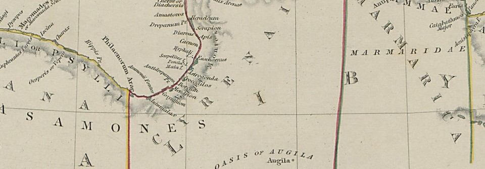 ANCIENT NORTH AFRICA Syrtis Minor to Alexandria. Egypt & Libya. SDUK ...