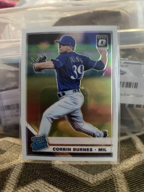 2019 Panini Donruss Optic - Rated Rookies #33 Corbin Burnes (RC) for ...