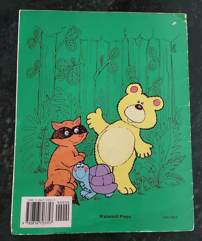 Vintage 1985 How to Draw Forest Animals Watermill Press Children's Book ...