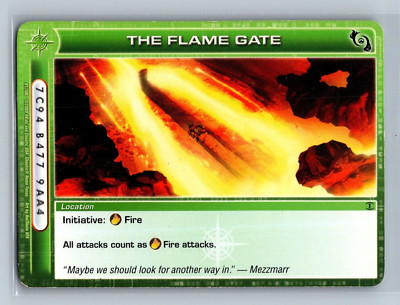 Chaotic TCG - The Flame Gate 91/100 - Location - Fire And Stone | eBay