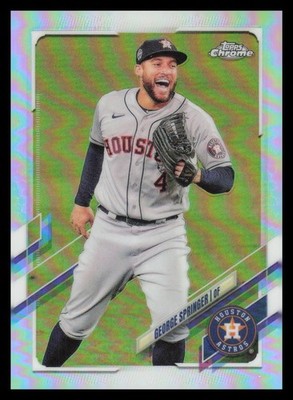2021 Topps Chrome Refractors #53 George Springer | eBay